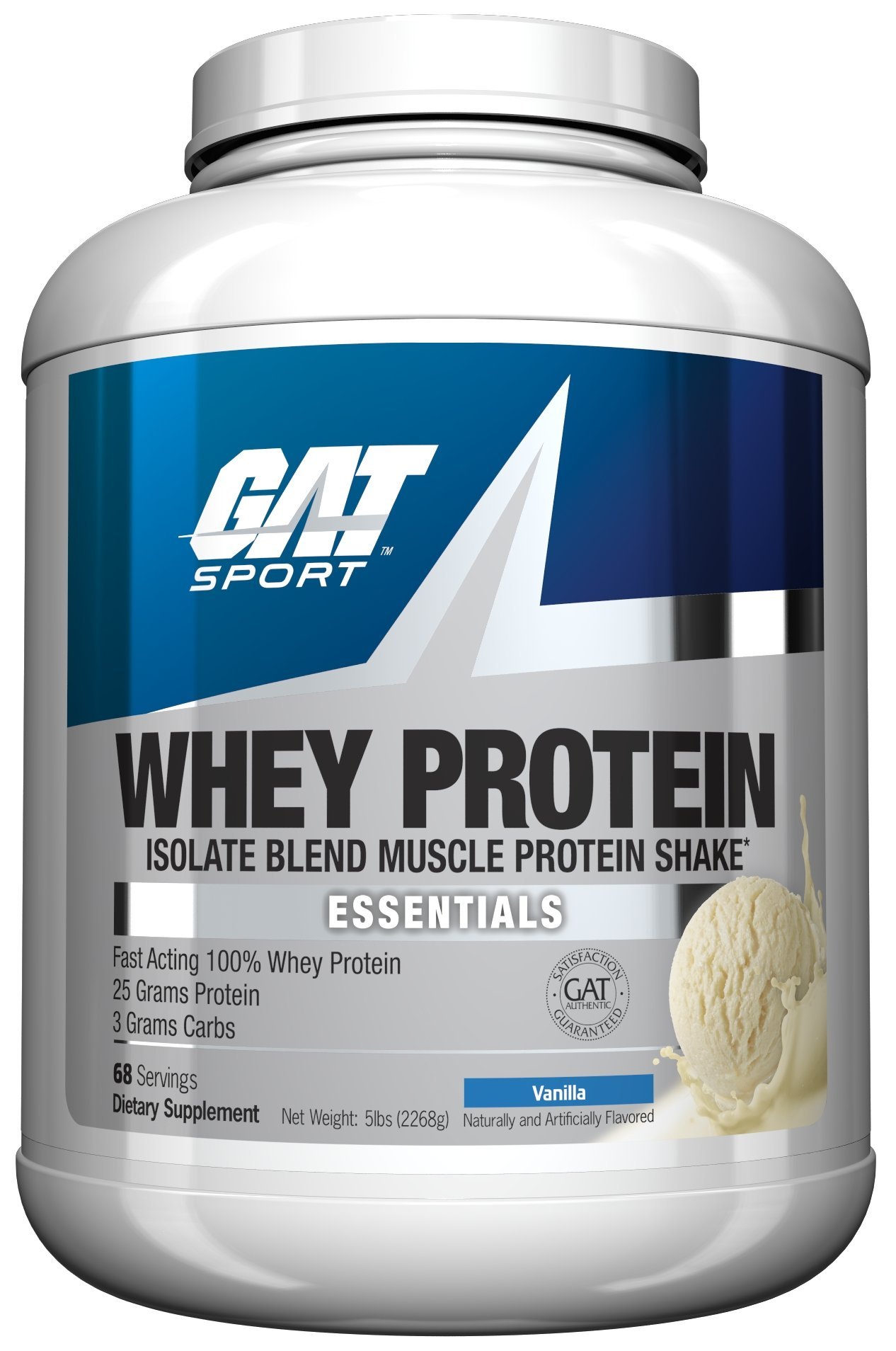 Оптом GAT Whey Protein 2230 г ваниль, купить по оптовым ценам от ...